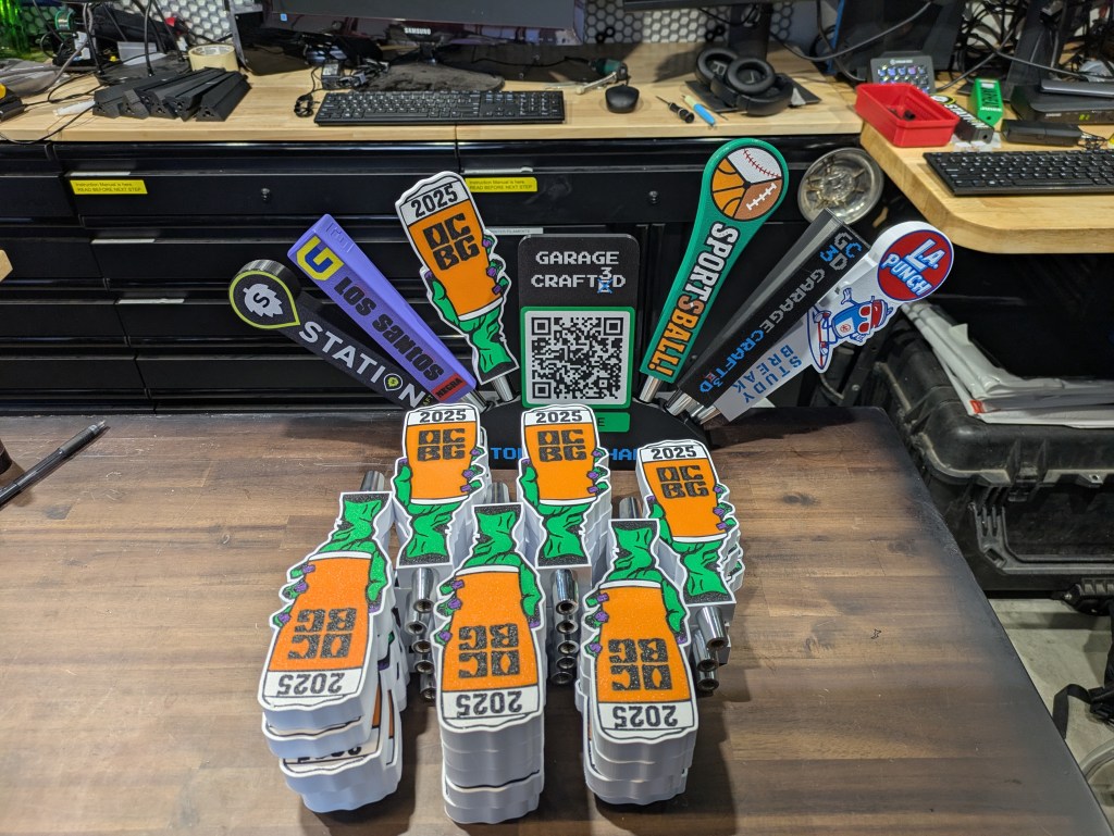2025 OCBG Brewers Mash: Custom Zombie Tap Handles Unveiled